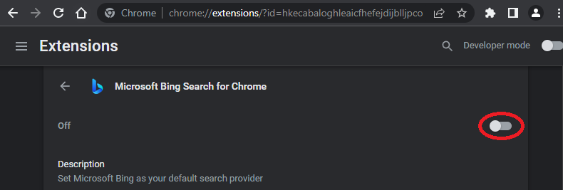 Click Enable extension in the pop-up window to finish the install or Go ...